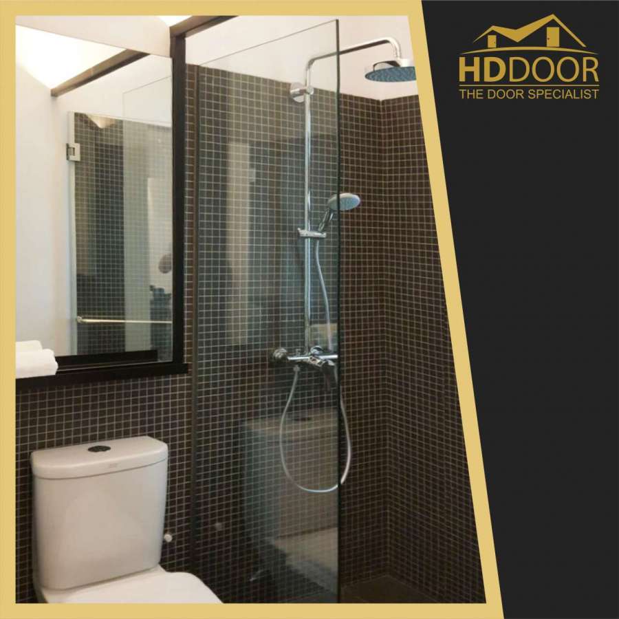 Fixed Panel Shower Screen | Glass Shower Screen Singapore