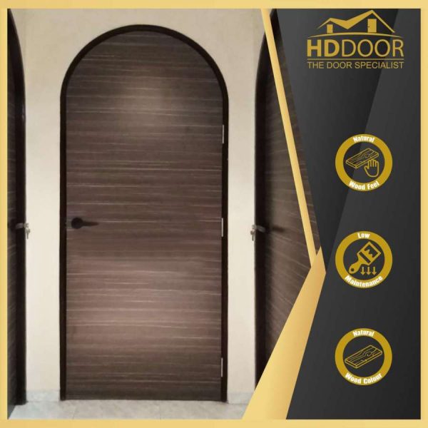 Arch Top, Round Top, Circlr Top Veneer Solid Bedroom Door Singapore