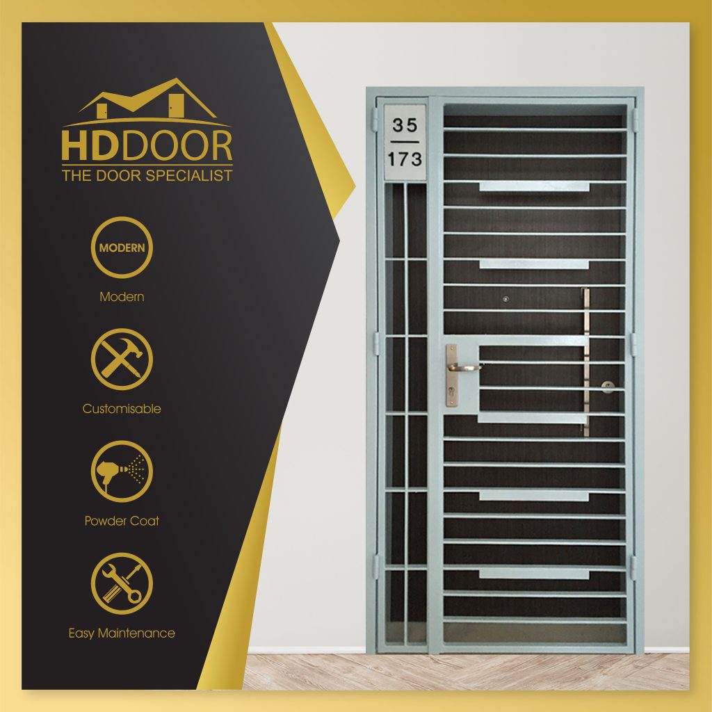 Mild Steel Gate HD-550 | Door Gate Hdb - HD Door
