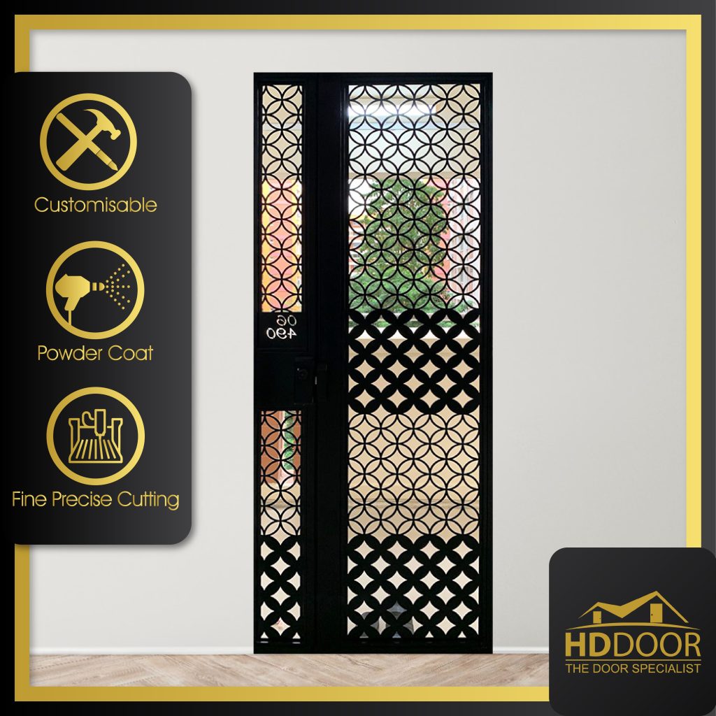 3D Laser Cut Design Gate - HDL15 | Laser Cutting Gate Model Singapore
