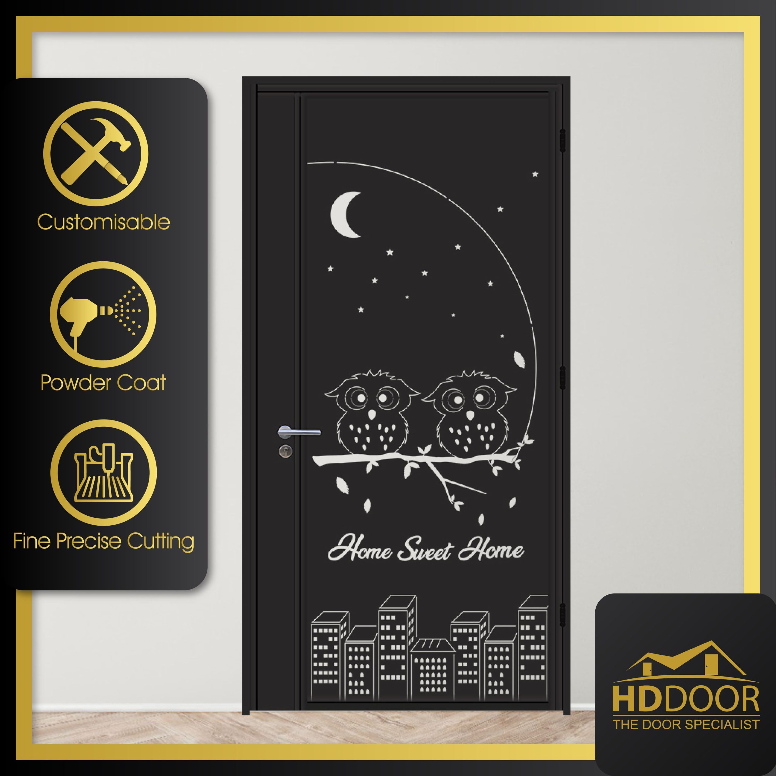 3D Laser Cut Design Gate - HDL22 | Laser Cutting Steel Gate