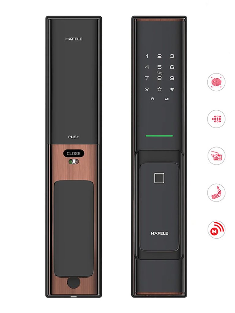 Hafele PP8100 Push Pull Digital Door Lock | Hafele PP8100 Review
